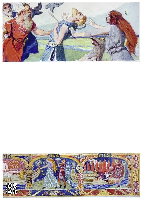 The death of Baldr by Emil Doepler 1905