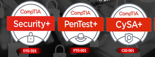 Complete CompTIA Security+, Pnetest+, CySA+ Training Bundle 2020
