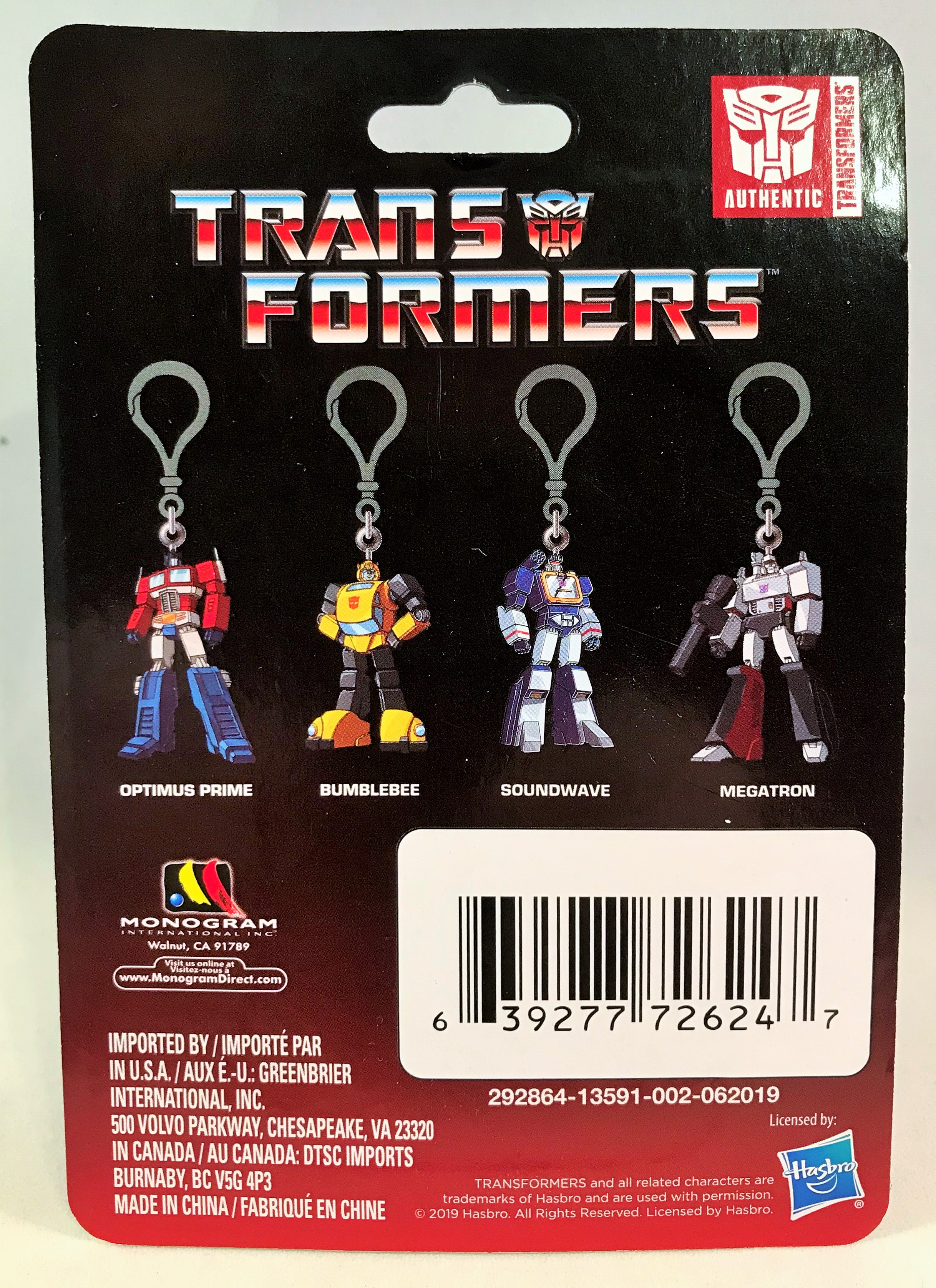 Random Toy Reviews: Transformers Monogram Optimus Prime Keychain