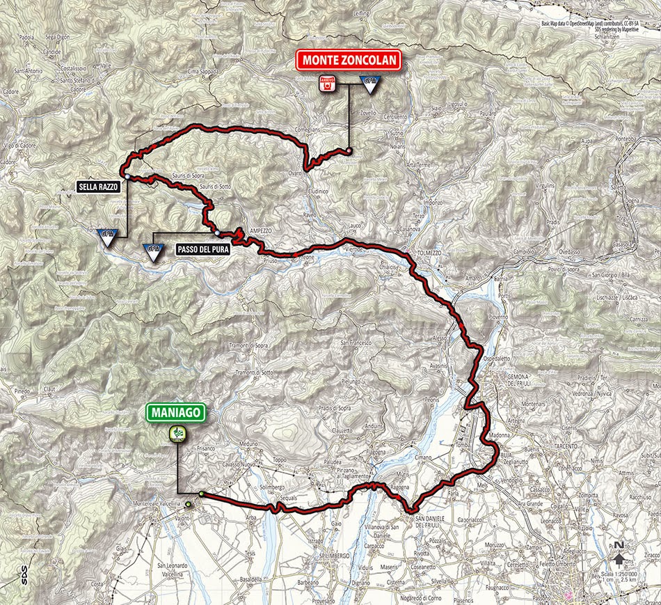 20th Stage Giro 2014 - 31st May - Maniago - Monte Zoncolan