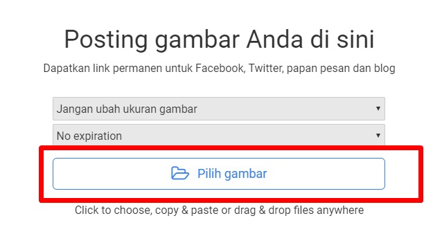 Cara Mudah Merubah Gambar Menjadi URL - Mingseli