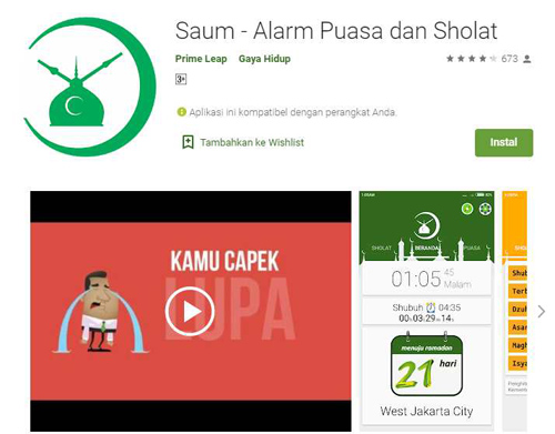 7+ Aplikasi Android Penunjang Ibadah Puasa Selama Bulan Ramadhan - Mister Tekno