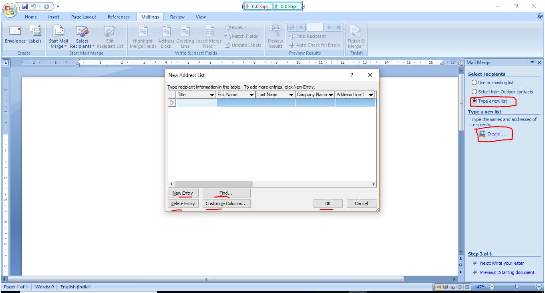 Mail Merge Step by step wizard কেনেকৈ কৰিব ? Mail Merge Using the Step ...