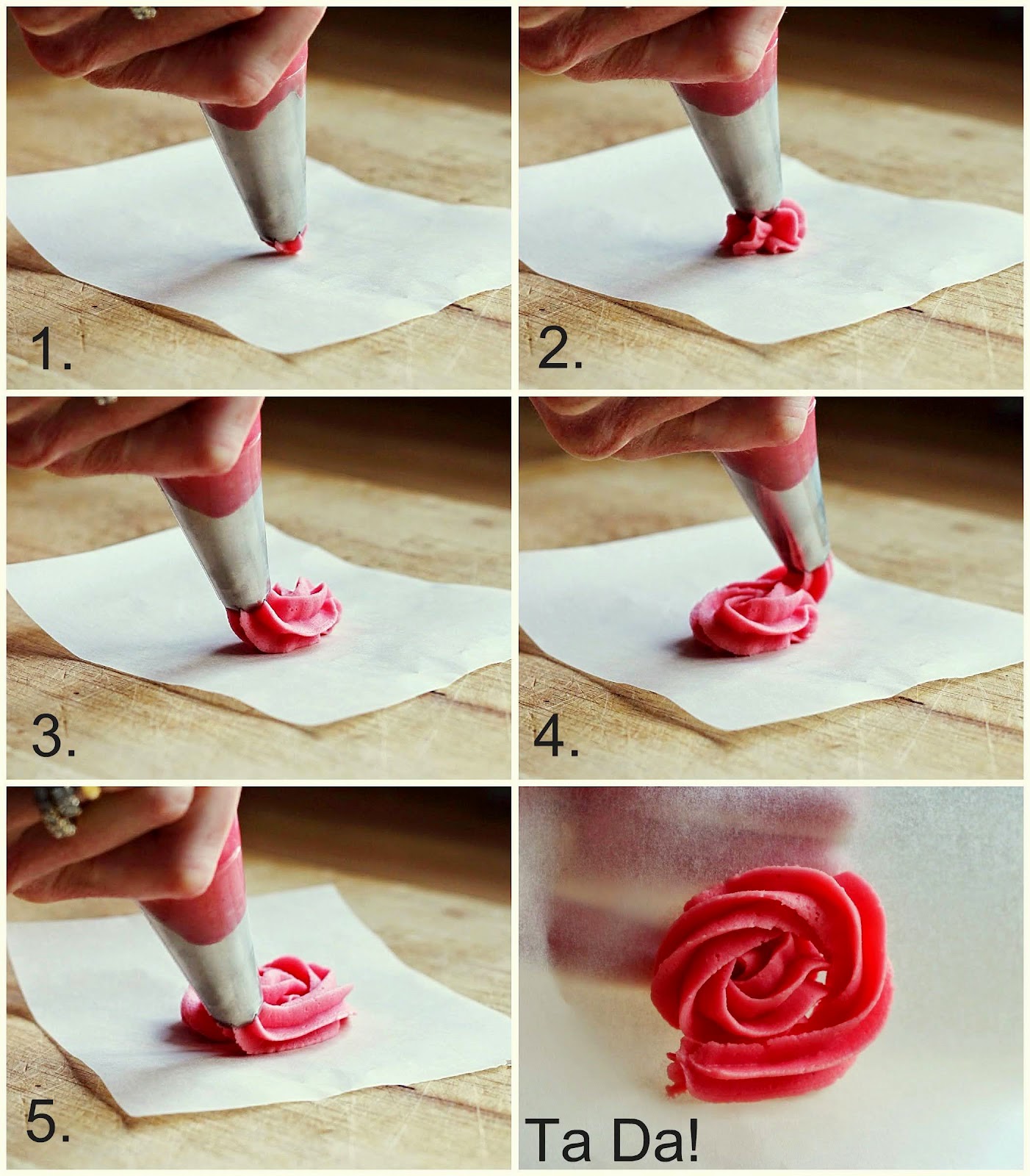 Good Food, Shared: Rose Swirl Cake Tutorial