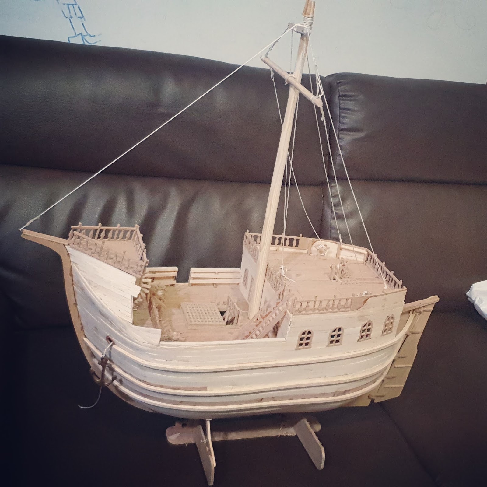 CNC designs: Model wood ship how to build it