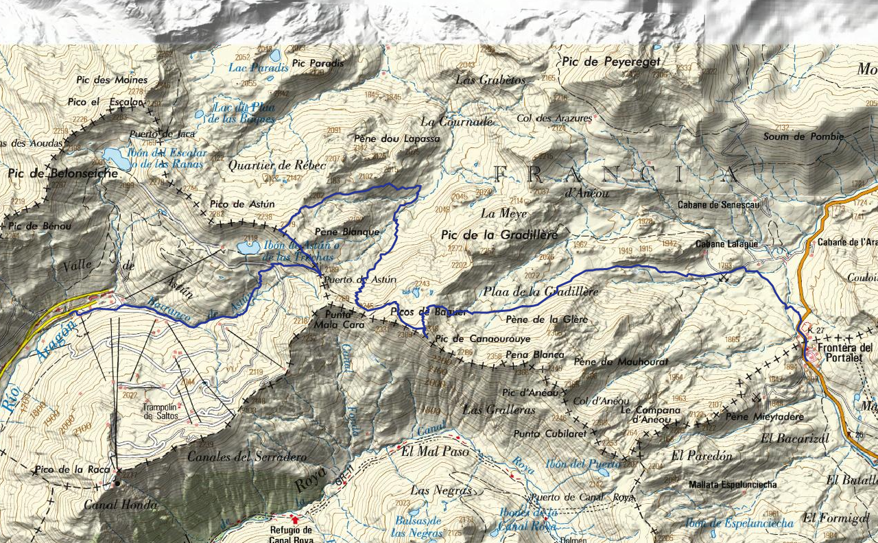 Las montañas del abuelo: Travesía Astún-Picos de Astún y Canal Roya ...