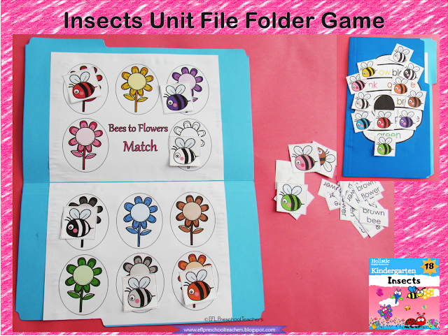 ESL/EFL Preschool Teachers: Insects Unit Games for Teaching ...
