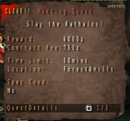 Antz Tech: Cara Mendapatkan Rathalos/Azure Rathalos Plate dan Rathian ...