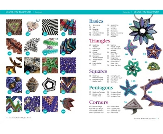 Jean Power's Geometric Beaded Jewelry Tutorials / The Beading Gem