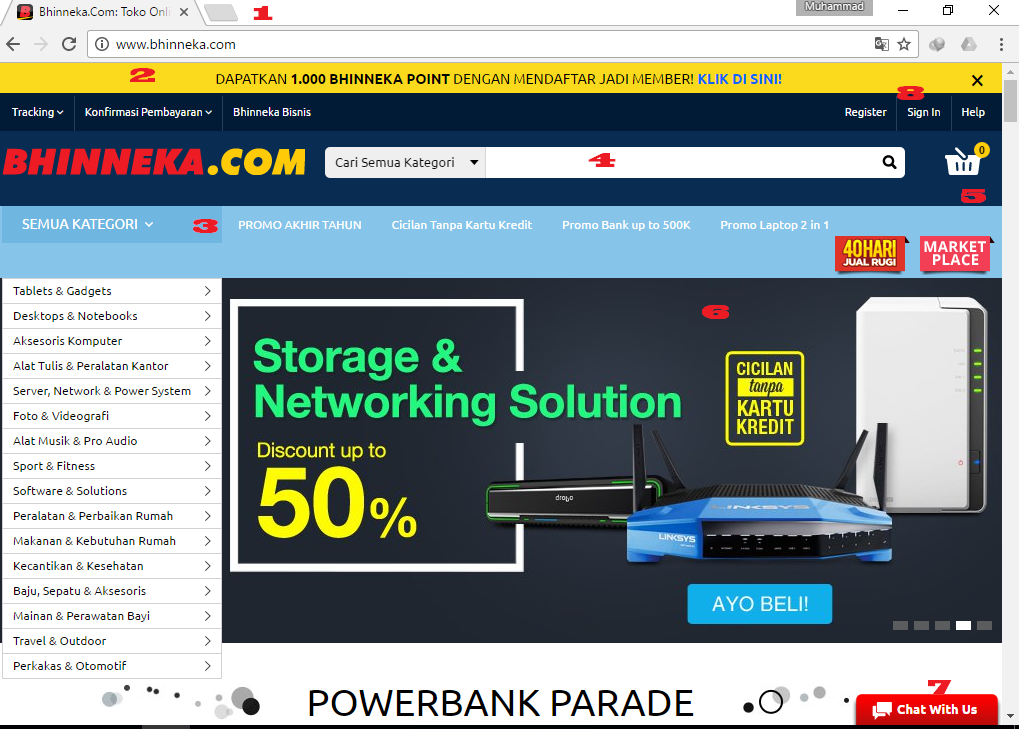 E-Commerce Bhinneka.com ~ Kita Belajar