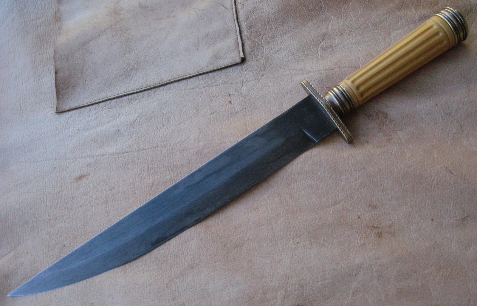 Contemporary Makers: Ivory Grip Knife by David Crisalli