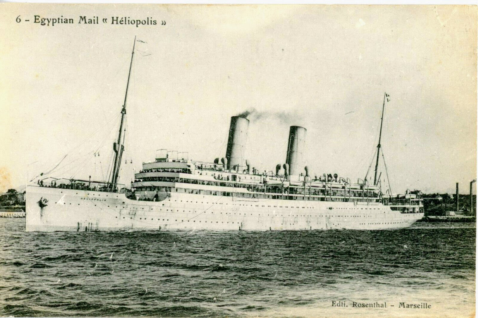 Wanted On Voyage: PHARAONIC FLYERS: R.M.S. HELIOPOLIS & CAIRO