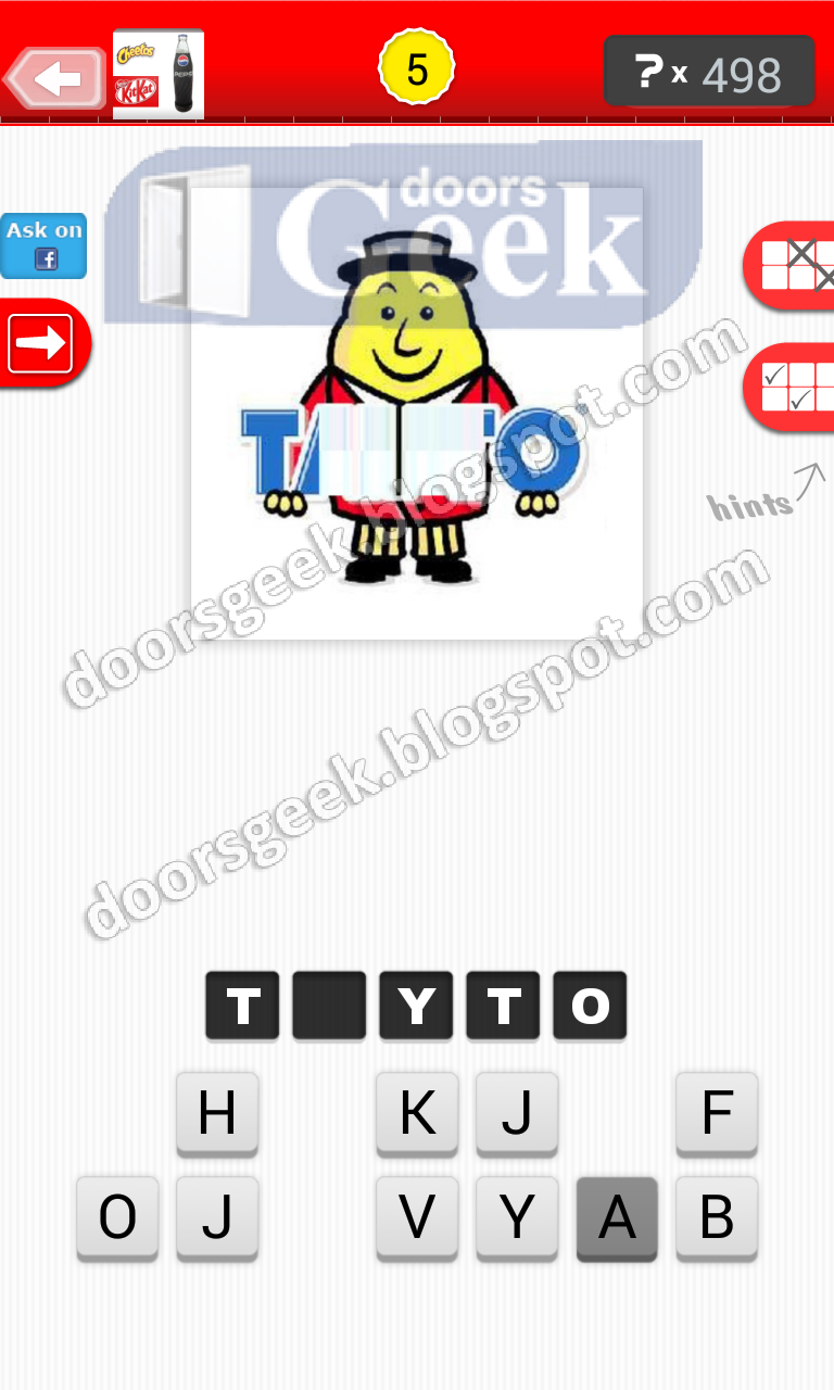 Guess The Food [Level 33-5] answer ~ Doors Geek