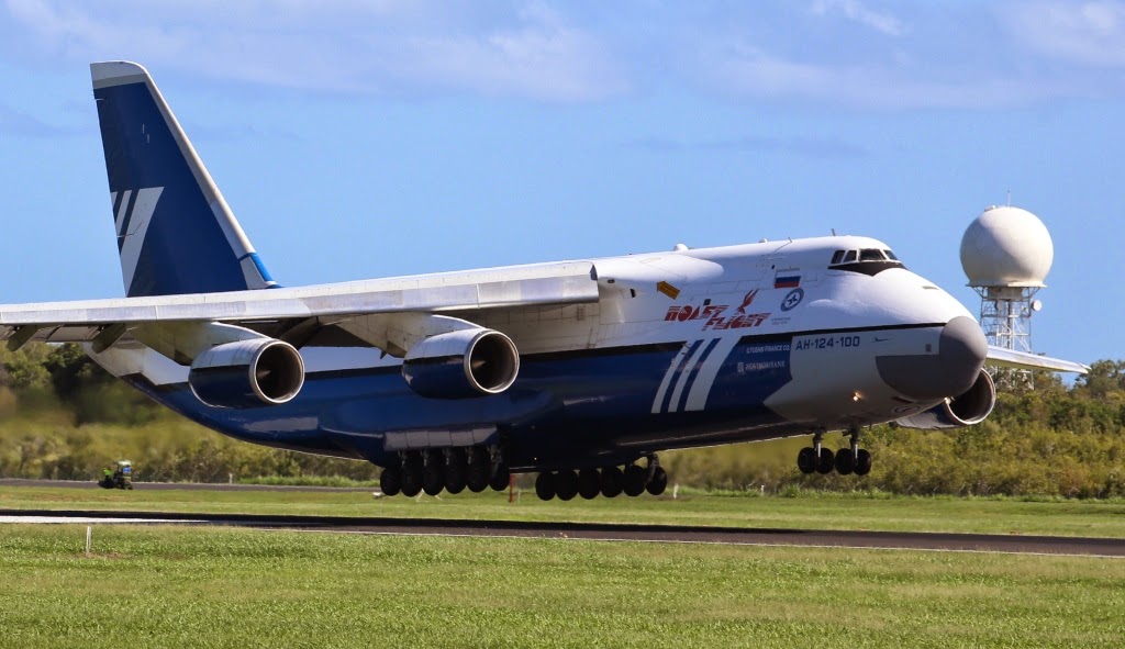 Far North Queensland Skies: Polet Airlines Antonov 124 returns