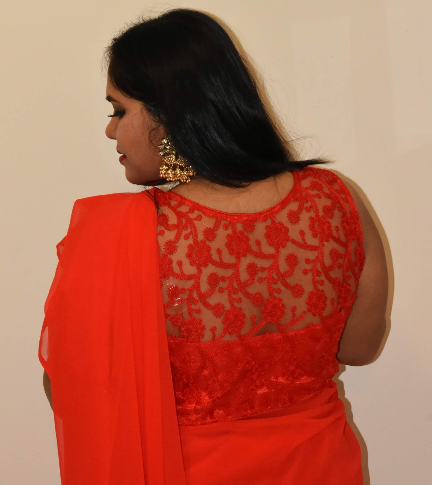 What I Wore: Ruffle Saree The Hottest Trend This Season | Bong Mania ...