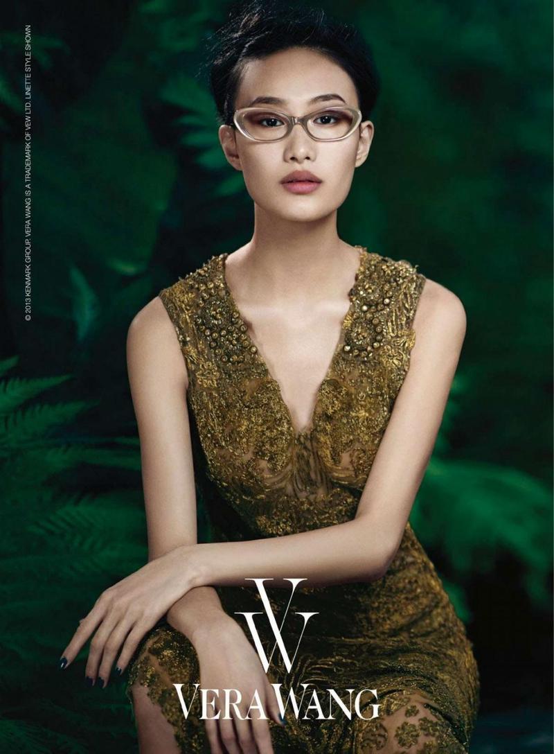 ASIAN MODELS BLOG: AD CAMPAIGN: Shu Pei for Vera Wang, Fall 2013/Winter ...