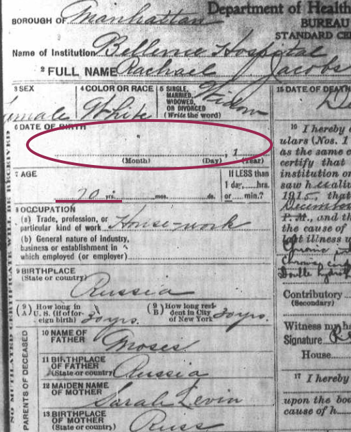 Climbing My Family Tree: Looked for Rachel Jacobs, Found Jane and John Doe