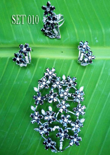 Puri Bali Silver: 1 set perhiasan perak bakar