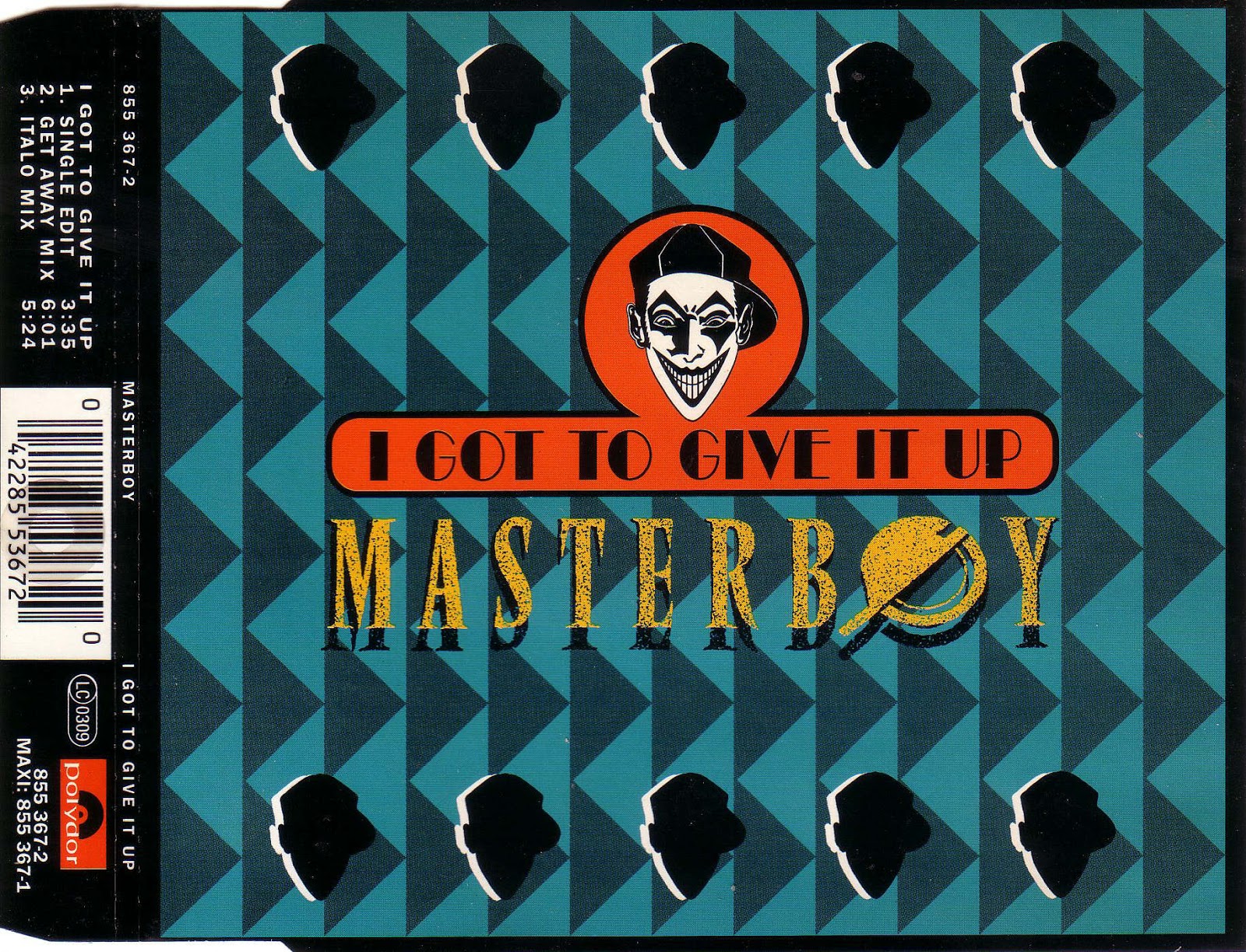 90's Maxi Singles: Masterboy - I Got To Give It Up (Maxi-CD) 1994