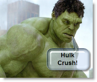 Mike's MoosRoom: CAFE Loco (a.k.a.: 'Hulk Crush')
