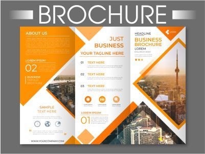 What does a brochure look like?