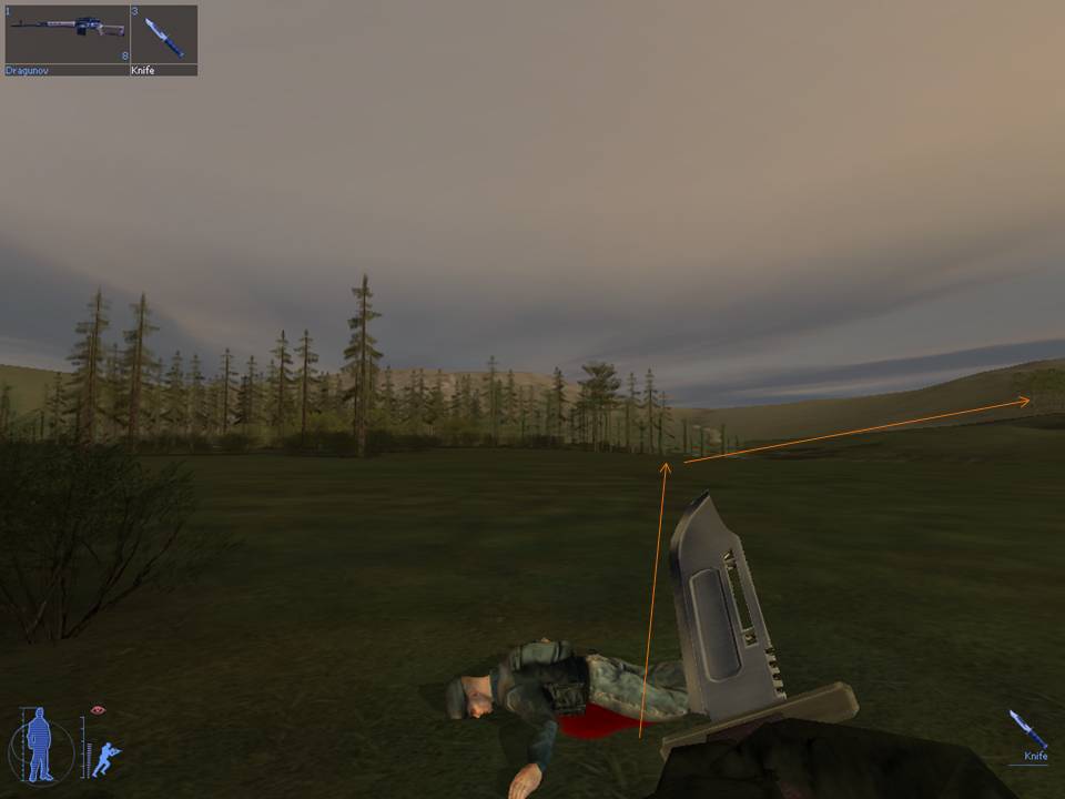 How to play IGI-2 Step-7/Border Crossing | Game Guide