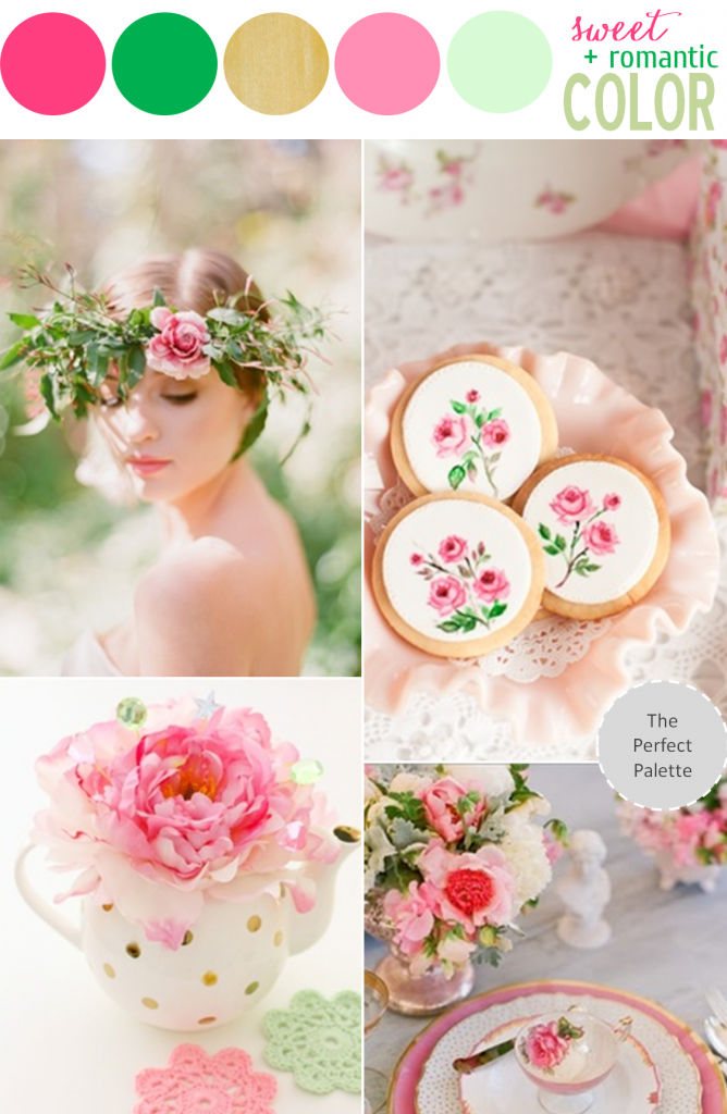 Color Story | Sweet + Romantic Color | The Perfect Palette