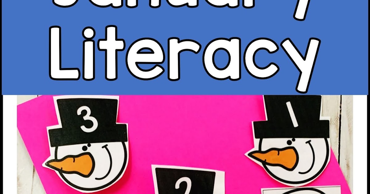 January Literacy Centers | Busy Hands and Minds