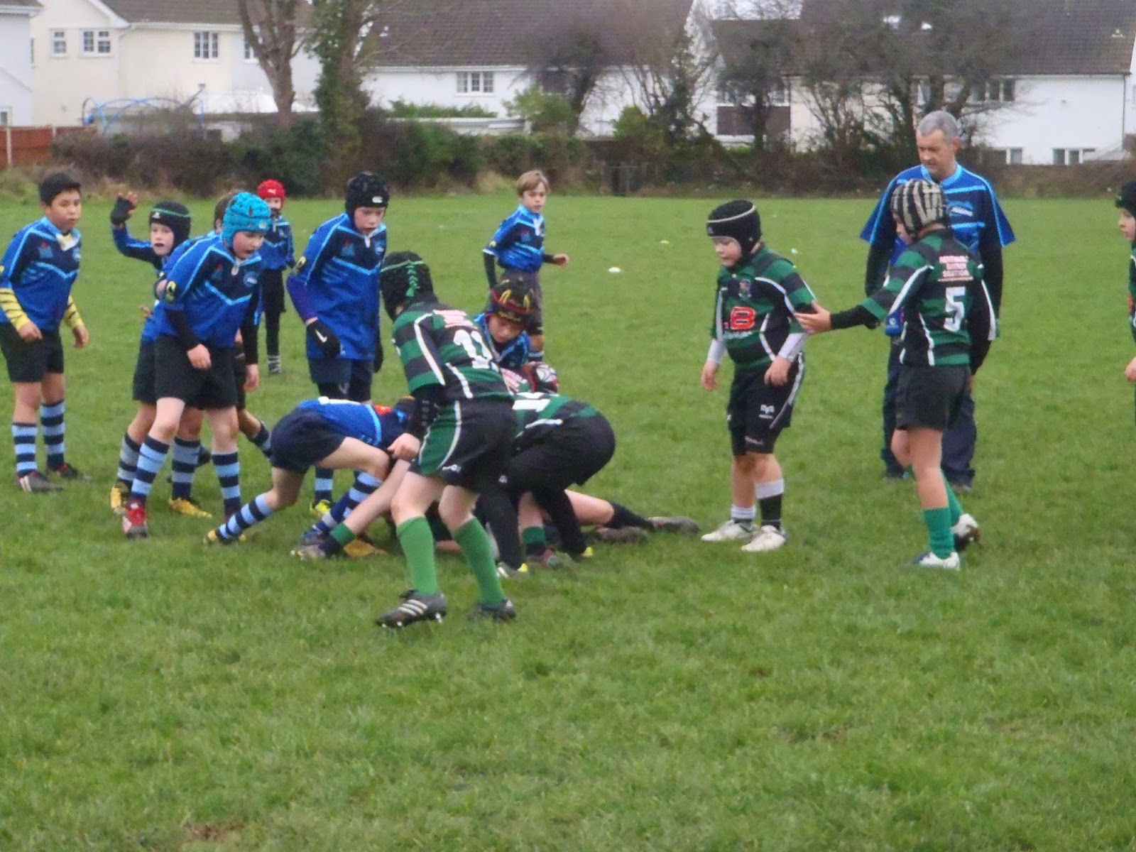 Mumbles Dragons Under 11's Rugby Team: February 2015