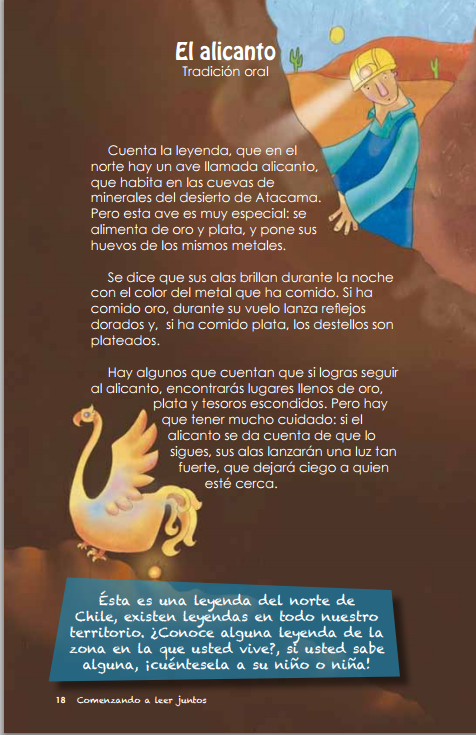 Mundo TCL: Leyenda El Alicanto (4-6 años)