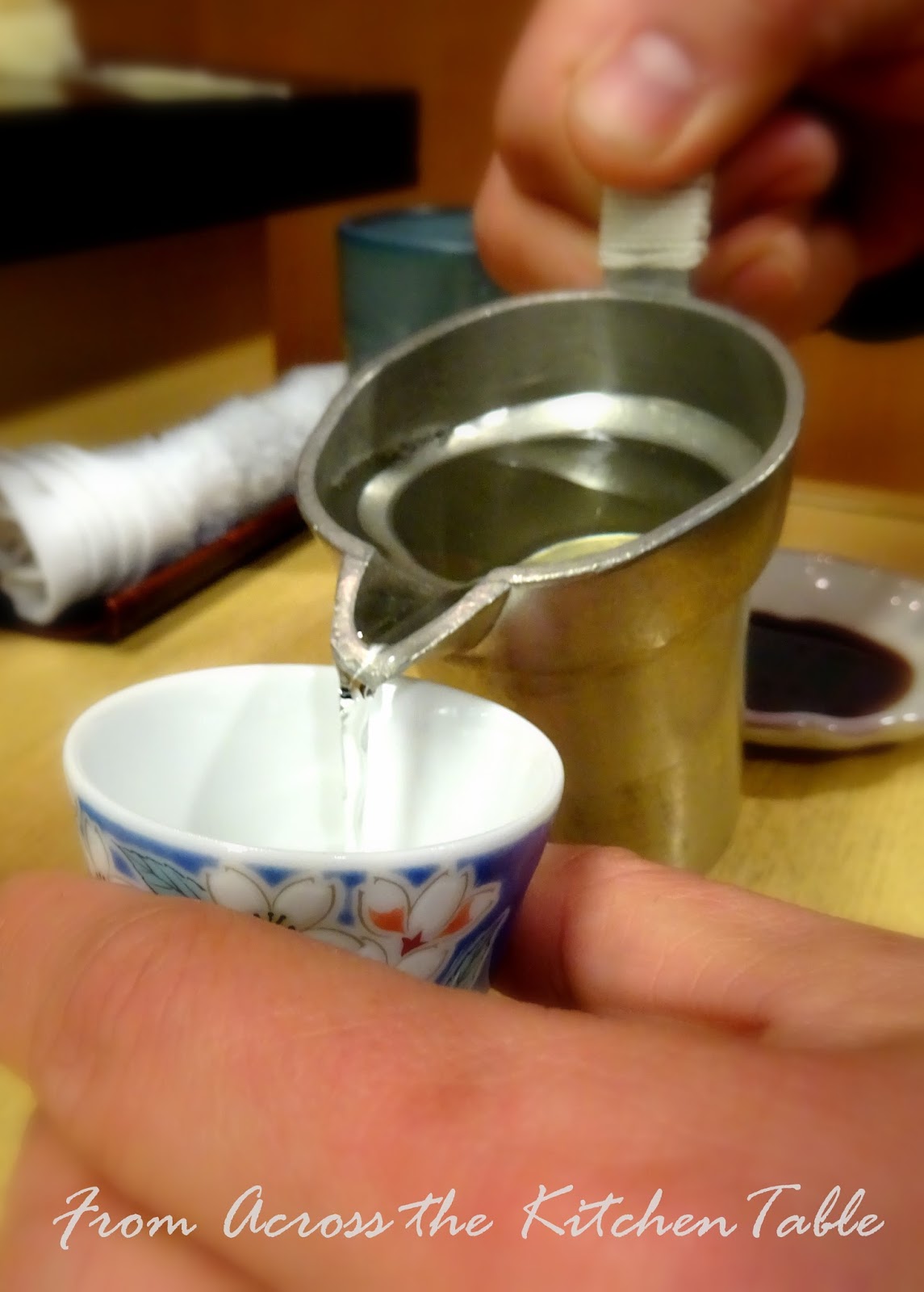 From Across the Kitchen Table: Sushi Ippei, Kanazawa, Japan