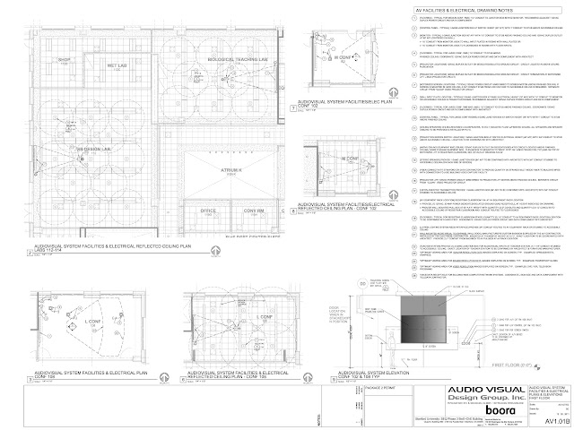 ARCXEN CAD Design Studio: Audio Visual Engineering Drawings