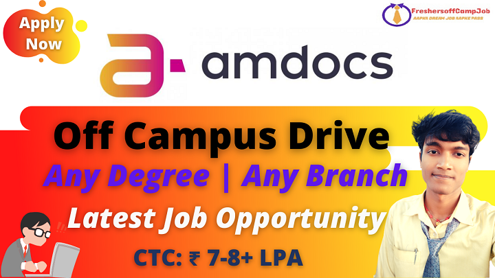 Amdocs Off-Campus Recruitment Drive 2021 | Hiring for Fresh, fearless ...