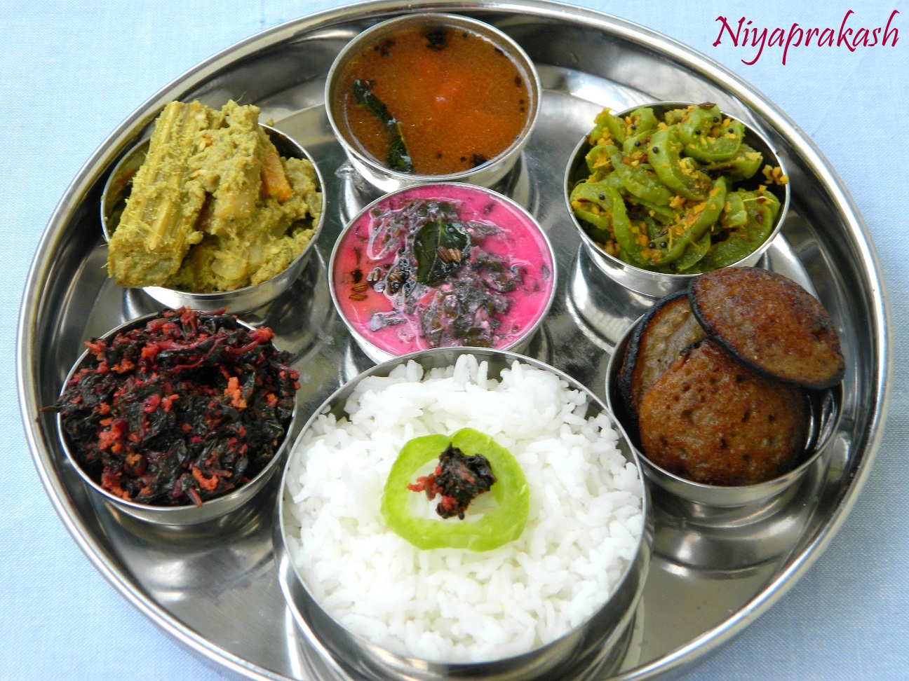 Niya's World: Homemade Vegetarian Thali