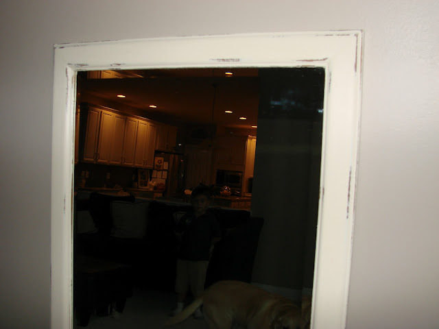 My Twig and Twine Nest: Distressed Mirror Makeovers