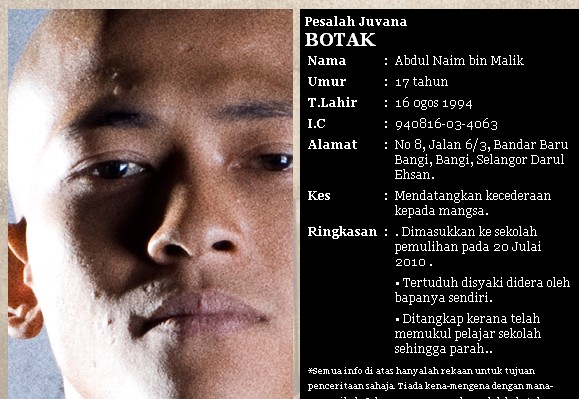 ...Sue See and Say...: Johan Asari a.k.a. Botak