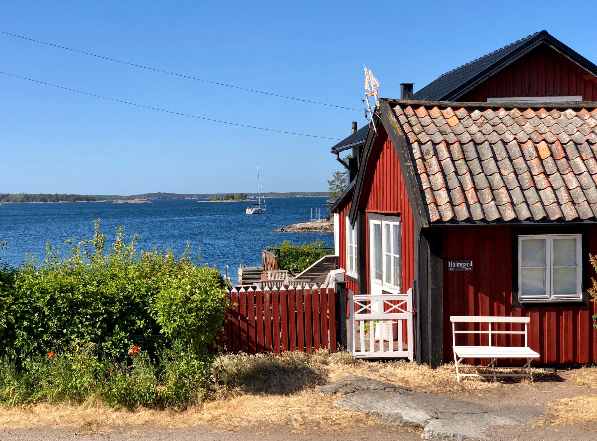 HOME & GARDEN: Une maison d'été à Sandhamn