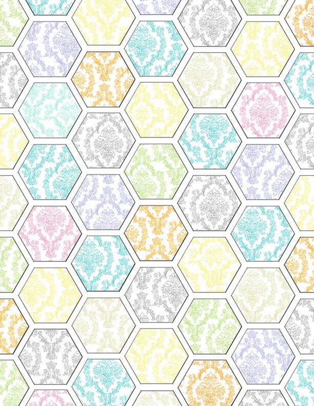 Mel Stampz: Hexagon digital paper template & hex. paper freebies
