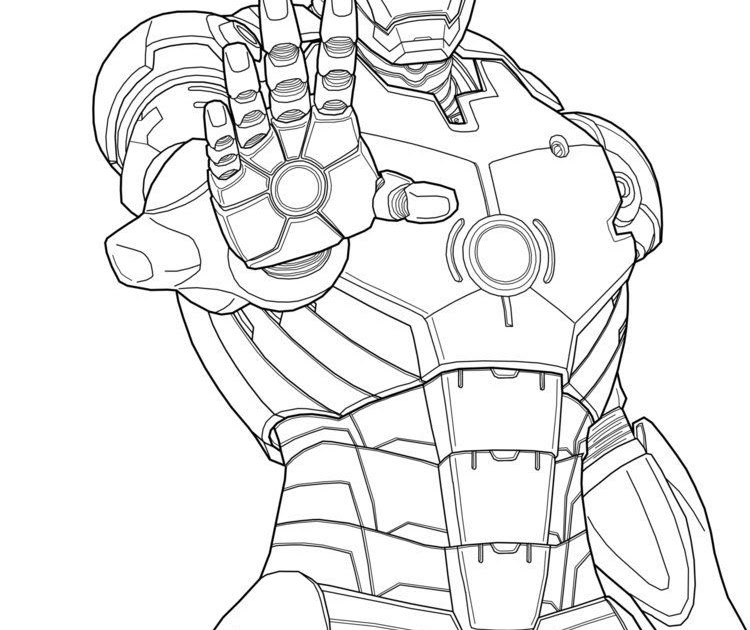 Iron Coloring Page ~ Coloring Print
