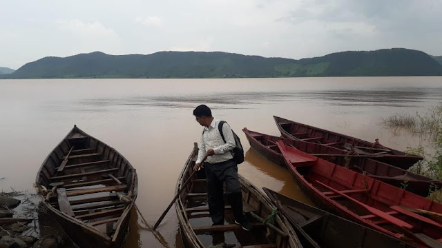 A Beautiful view of Indravati Dam
