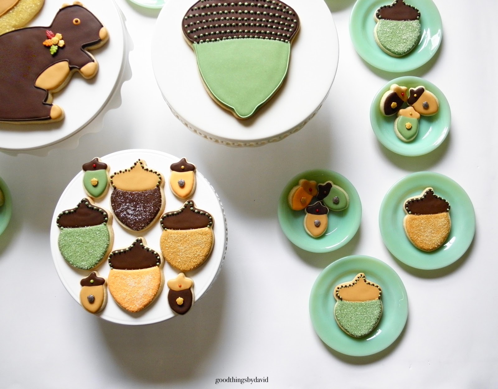 Acorn Sugar Cookies