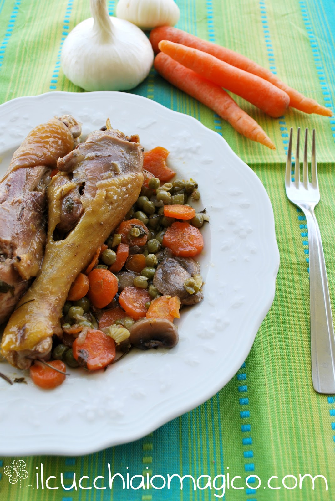 il cucchiaio magico: Pollo primavera