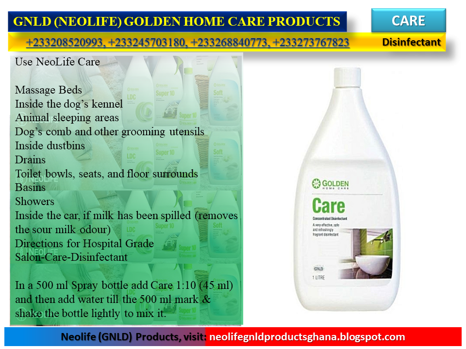 Neolife (GNLD) Care Disinfectant