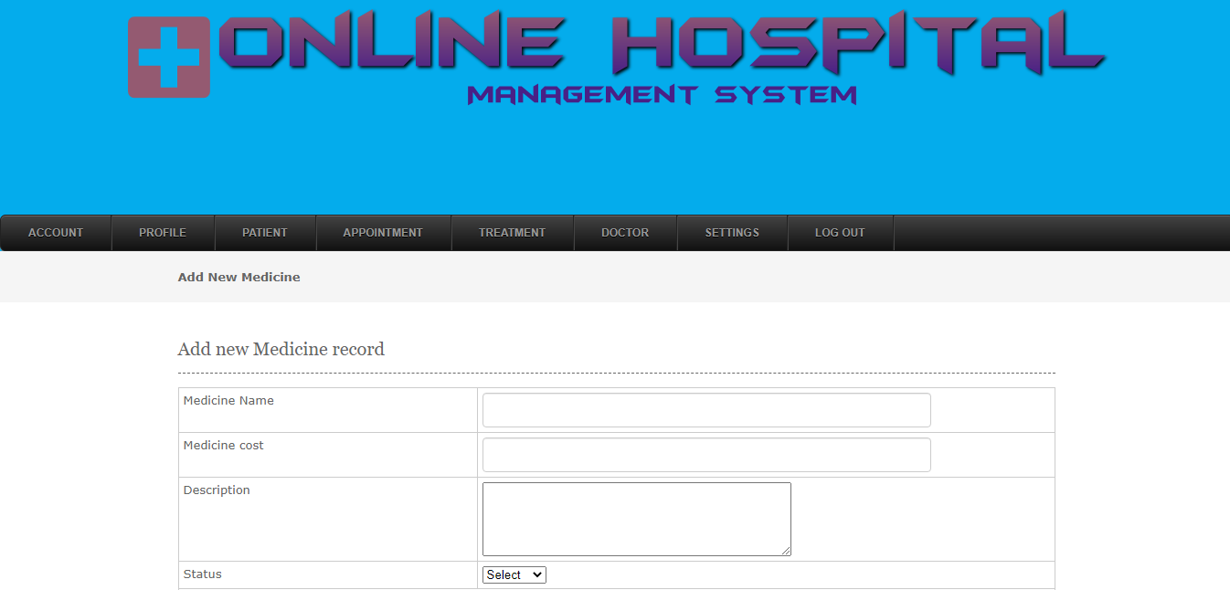 Online Hospital Management System using PHP MySQL with Source Code ...