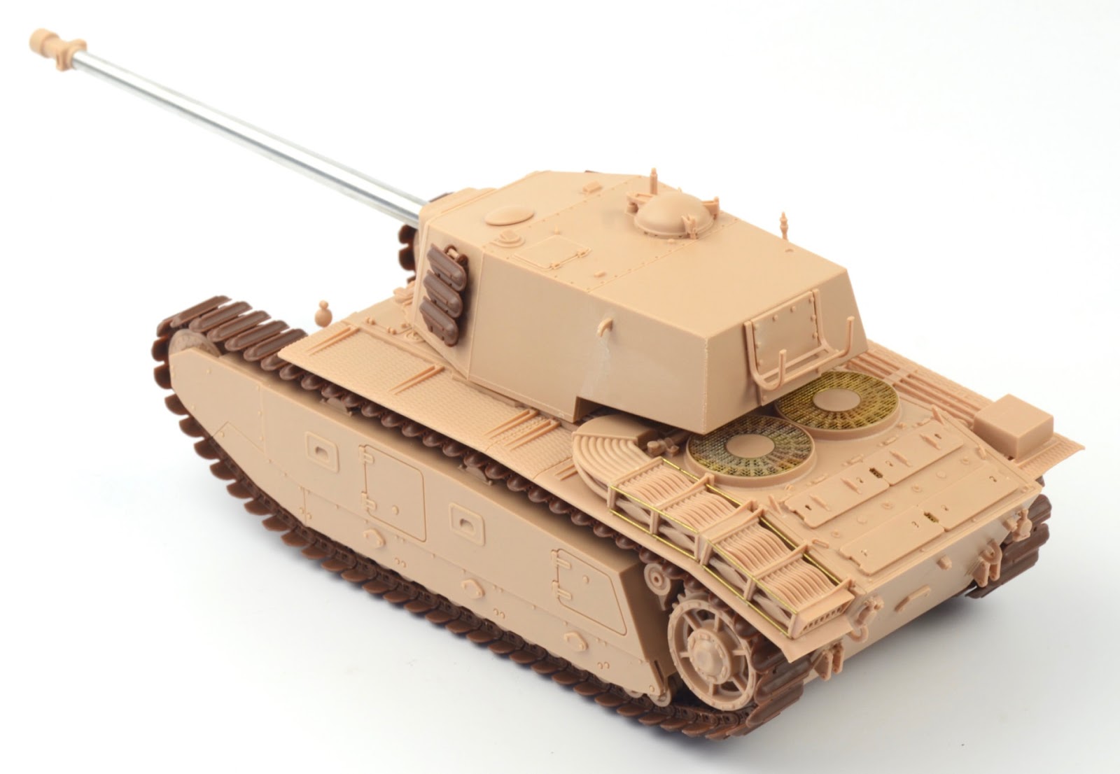 The Modelling News: Build Review: 35th scale ARL-44 Heavy French Tank ...