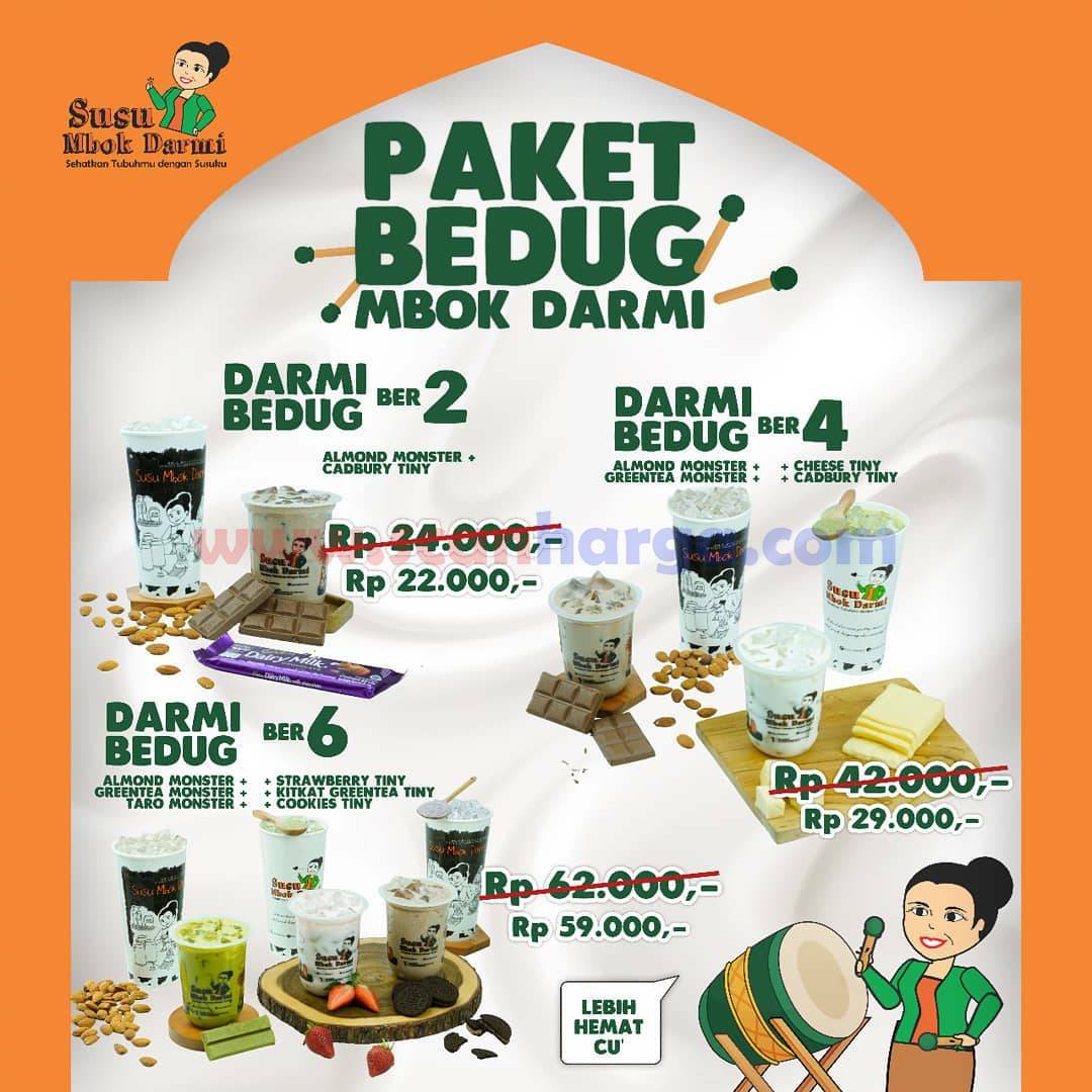 Promo SUSU MBOK DARMI PAKET BEDUG Harga Mulai Dari Rp 22.000 - scanharga