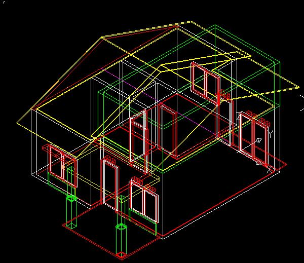 17+ Desain Atap Rumah Autocad