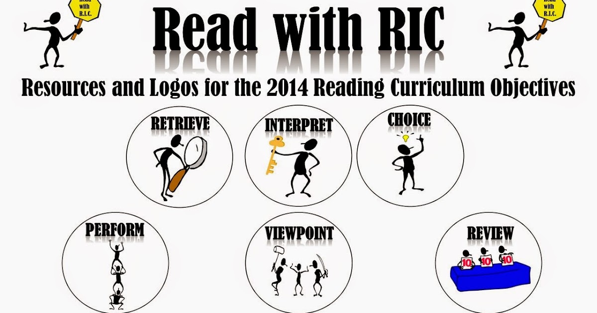 Mrs P Teach: "Read with RIC" Resources and Logos for Reading