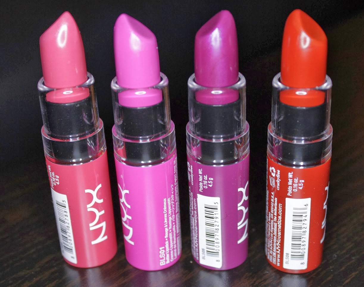 Makeup, Fashion & Royalty: Review: NYX Butter Lipsticks!