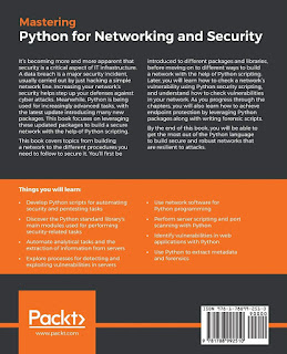 BOOK: Mastering Python for Networking and Security: Leverage Python ...